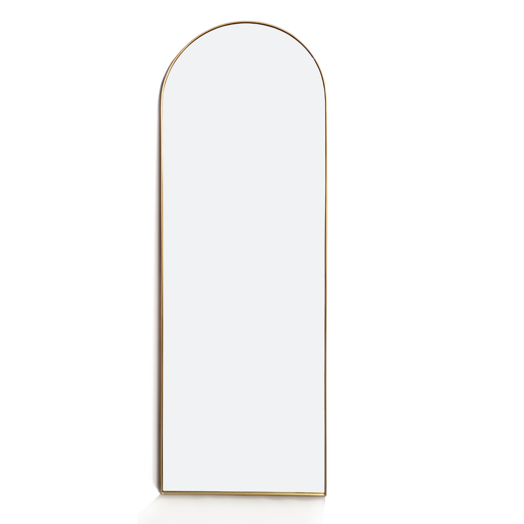 Full Length Arch Gold Mirror - Thin Frame – Art of Curation