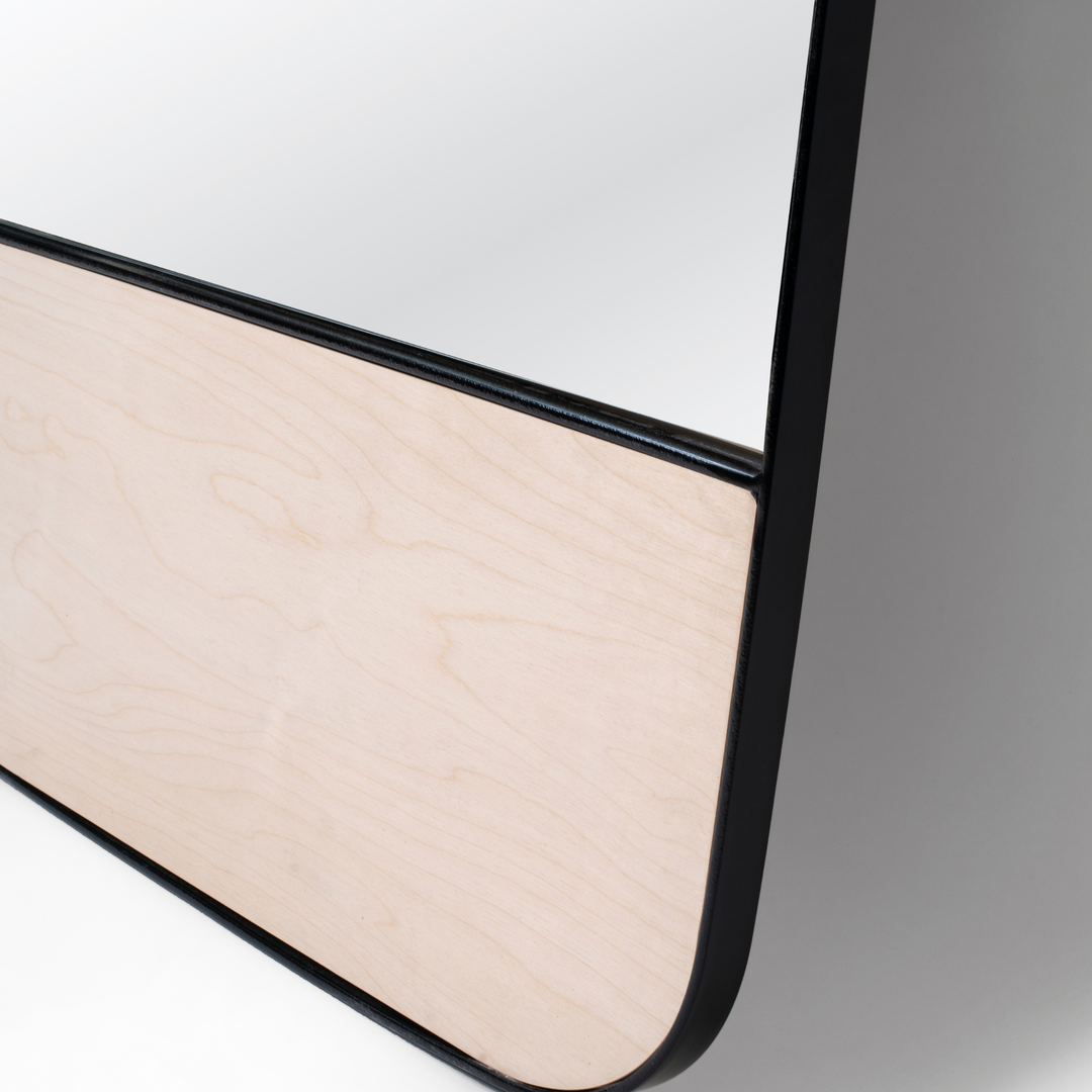 Stand Tall Rounded Rectangular Mirror - Thin Frame – Art of Curation