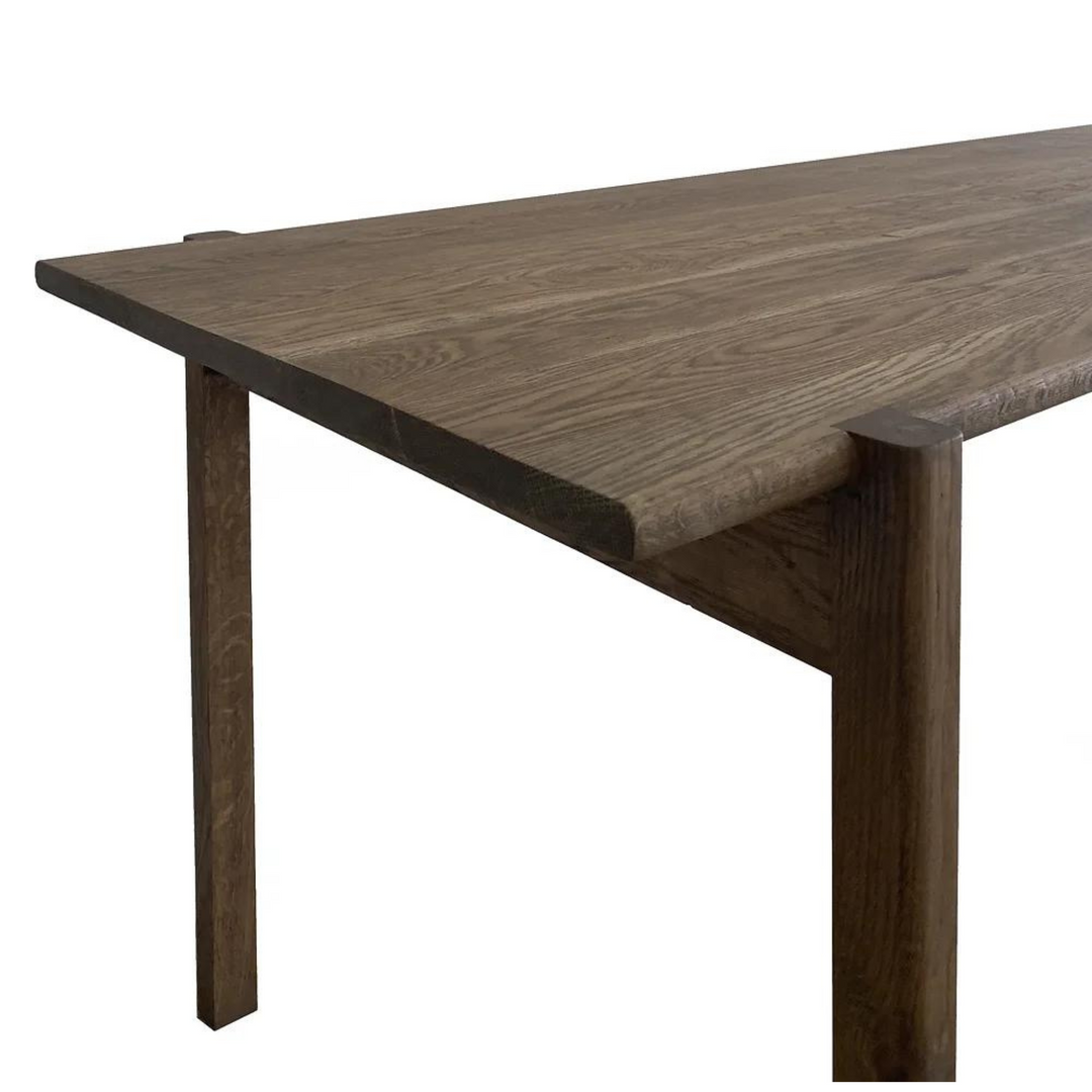 Curved Oak Desk – Art of Curation