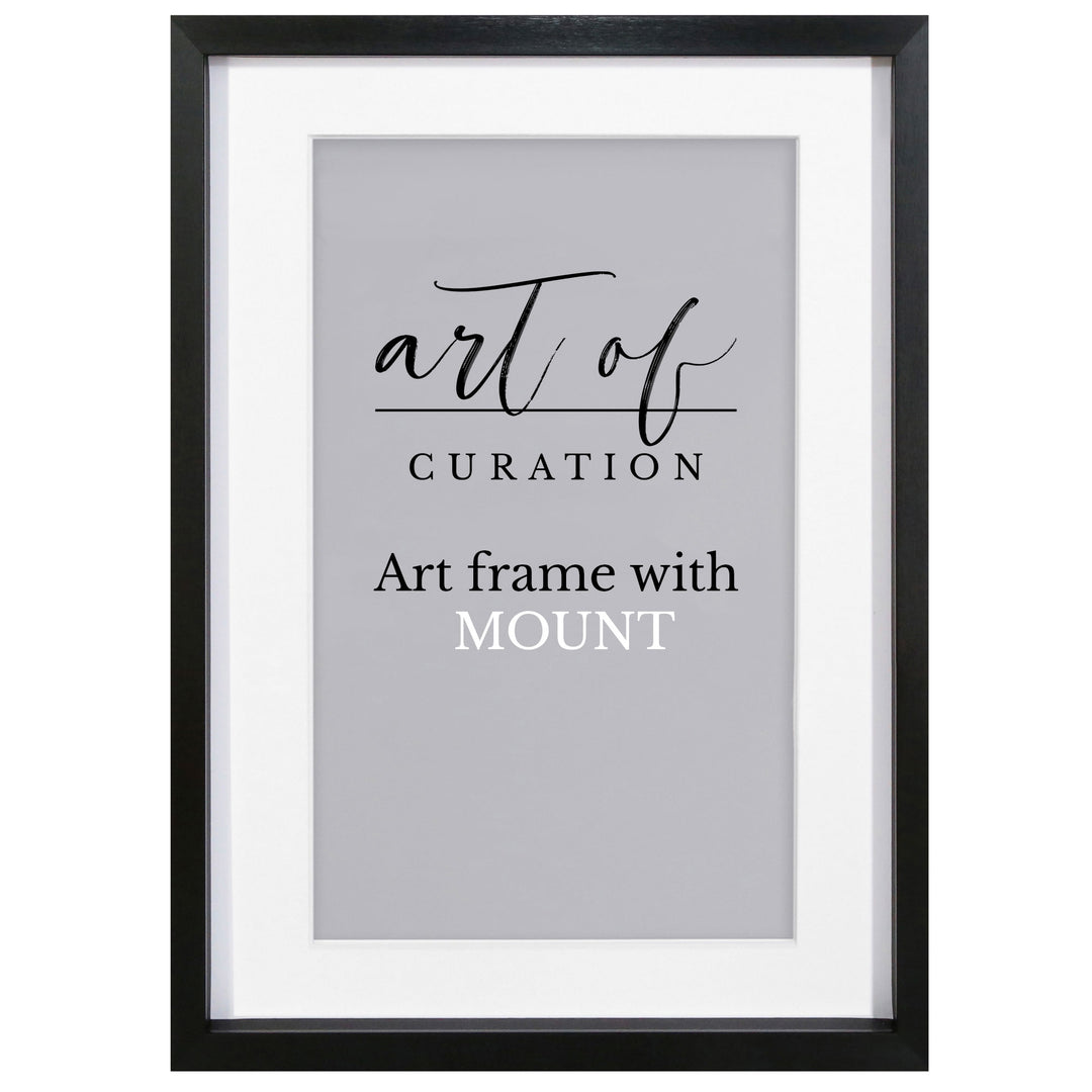 Nordic Box Art Frame - Black – Art of Curation